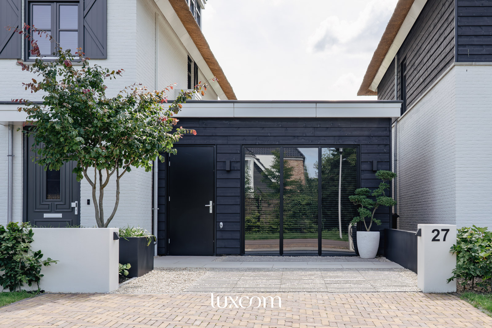 Luxe designtuin met hoogteverschillen | Luxcom